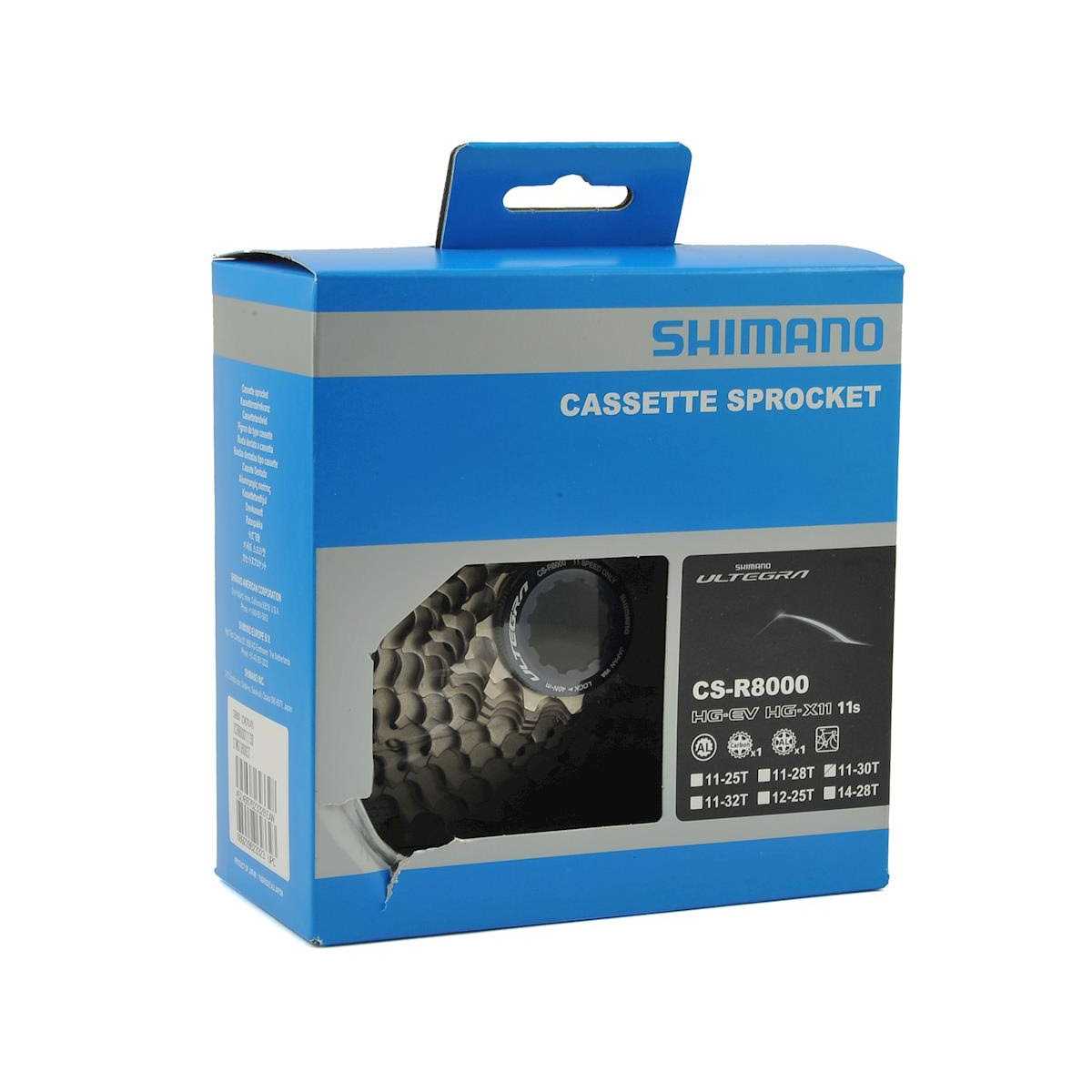 Shimano CS-R8000 Ultegra 11 Speed Cassette - Sports Supplies Online Store