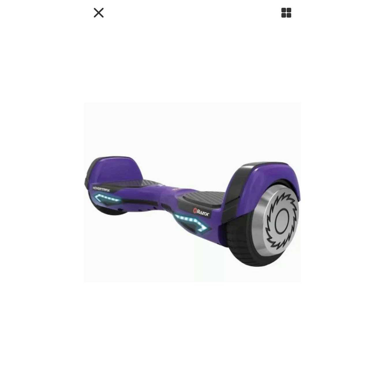 Razor Hovertrax 2.0 Hoverboard Self-Balancing Scooter - Sports Supplies ...