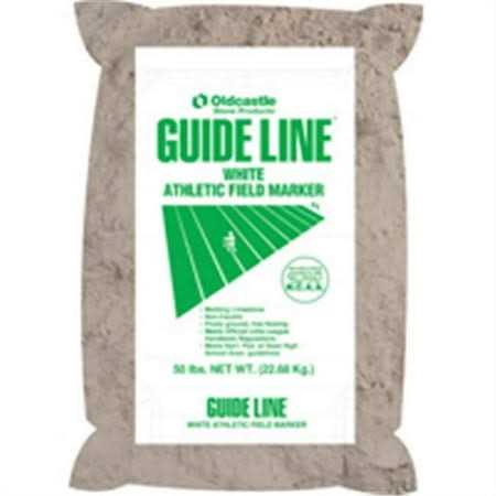 Guideline White Athletic Field Marker 50 lb - Sports Supplies Online Store