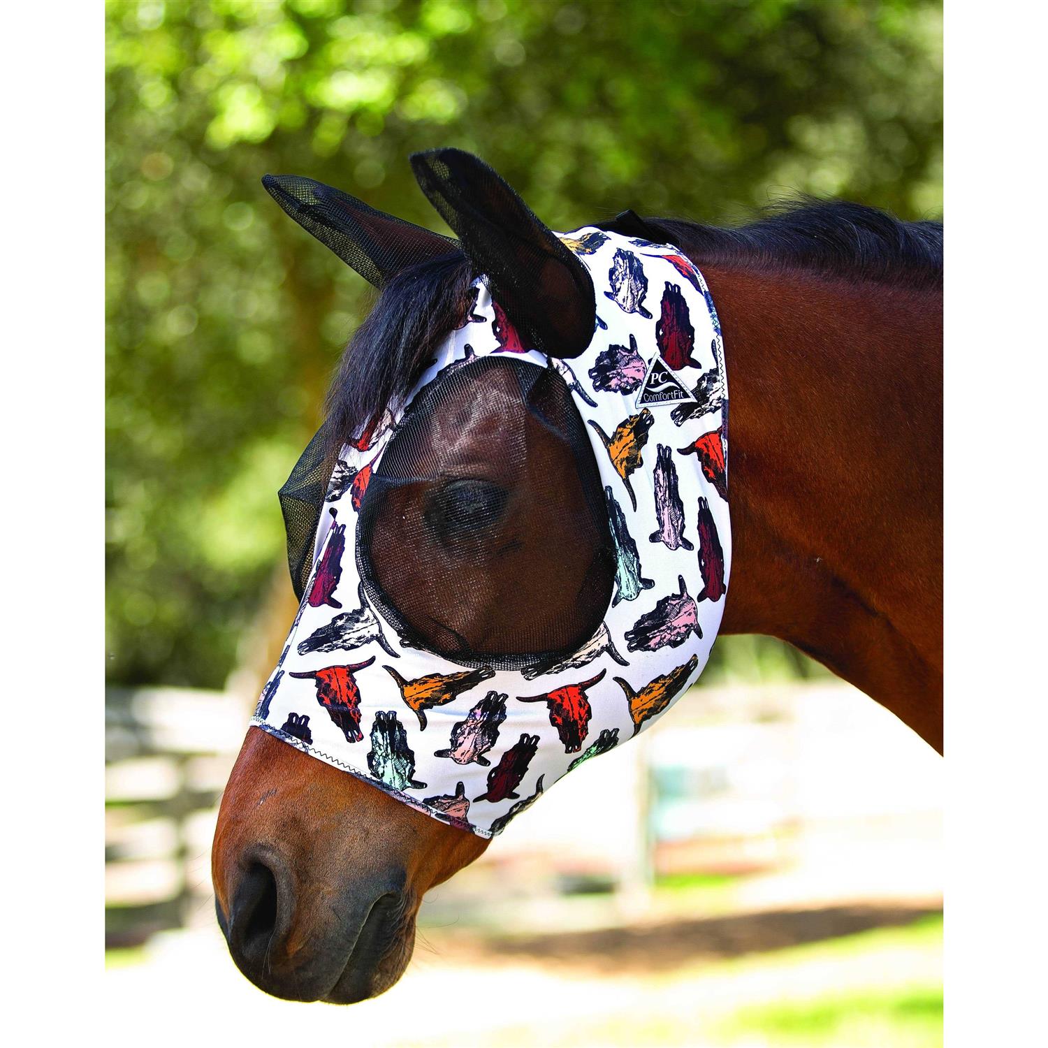 Professional's Choice Comfort Fit Lycra Fly Mask - Sports Supplies ...