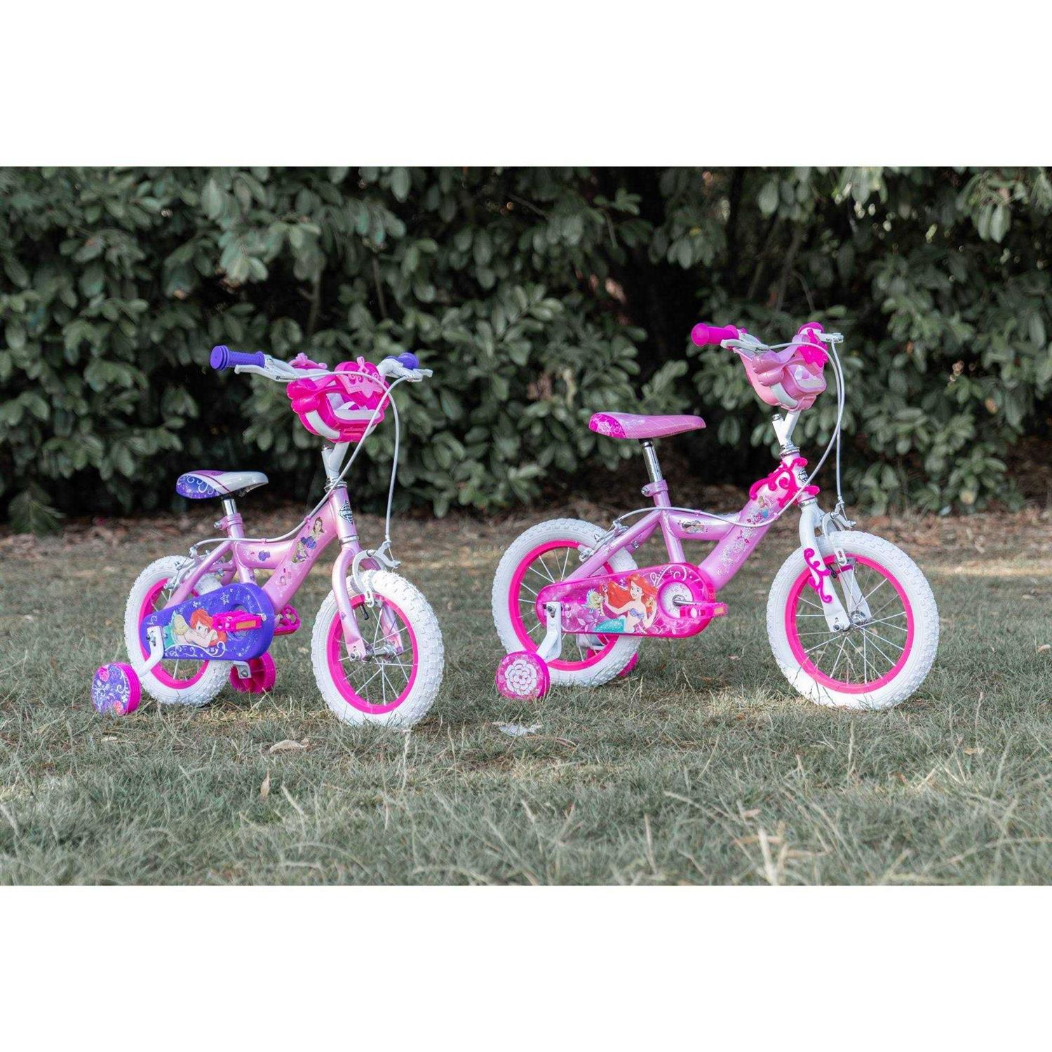 Disney Princess Girls' 16 Sidewalk Bike with Training-Wheels by Huffy ...