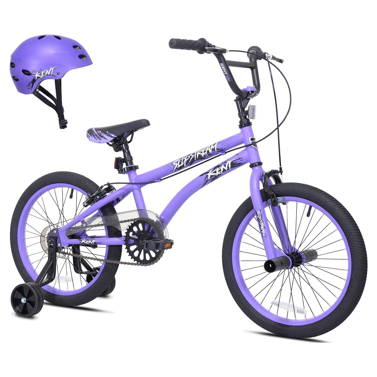 Kent Bicycles 18 Boy's BMX Slipstream Bicycle with Helmet - Sports ...