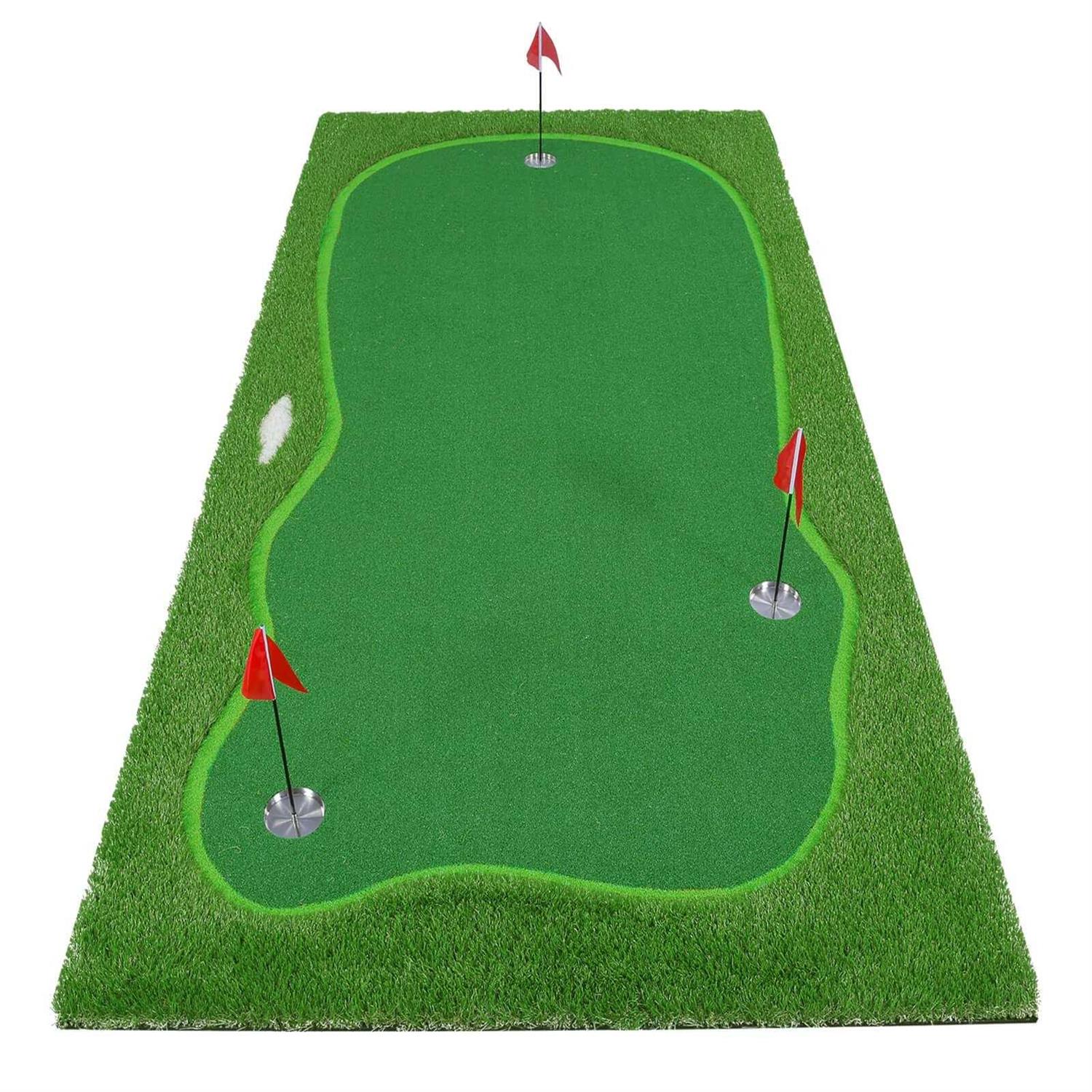 Chriiena Golf Putting Green Practice Putting Green Mat - Sports ...