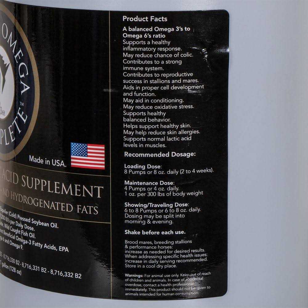 O3 Animal Health Equine Omega Complete - Sports Supplies Online Store