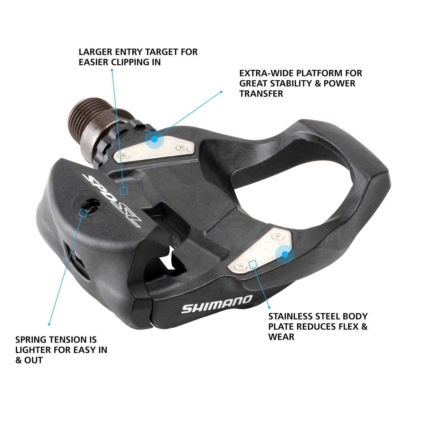 Pedals Shimano SPD-SL PD-RS500 - Sports Supplies Online Store