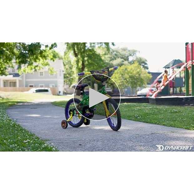Dynacraft 16-inch Teenage Mutant Ninja Turtles Boys Bike - Sports ...