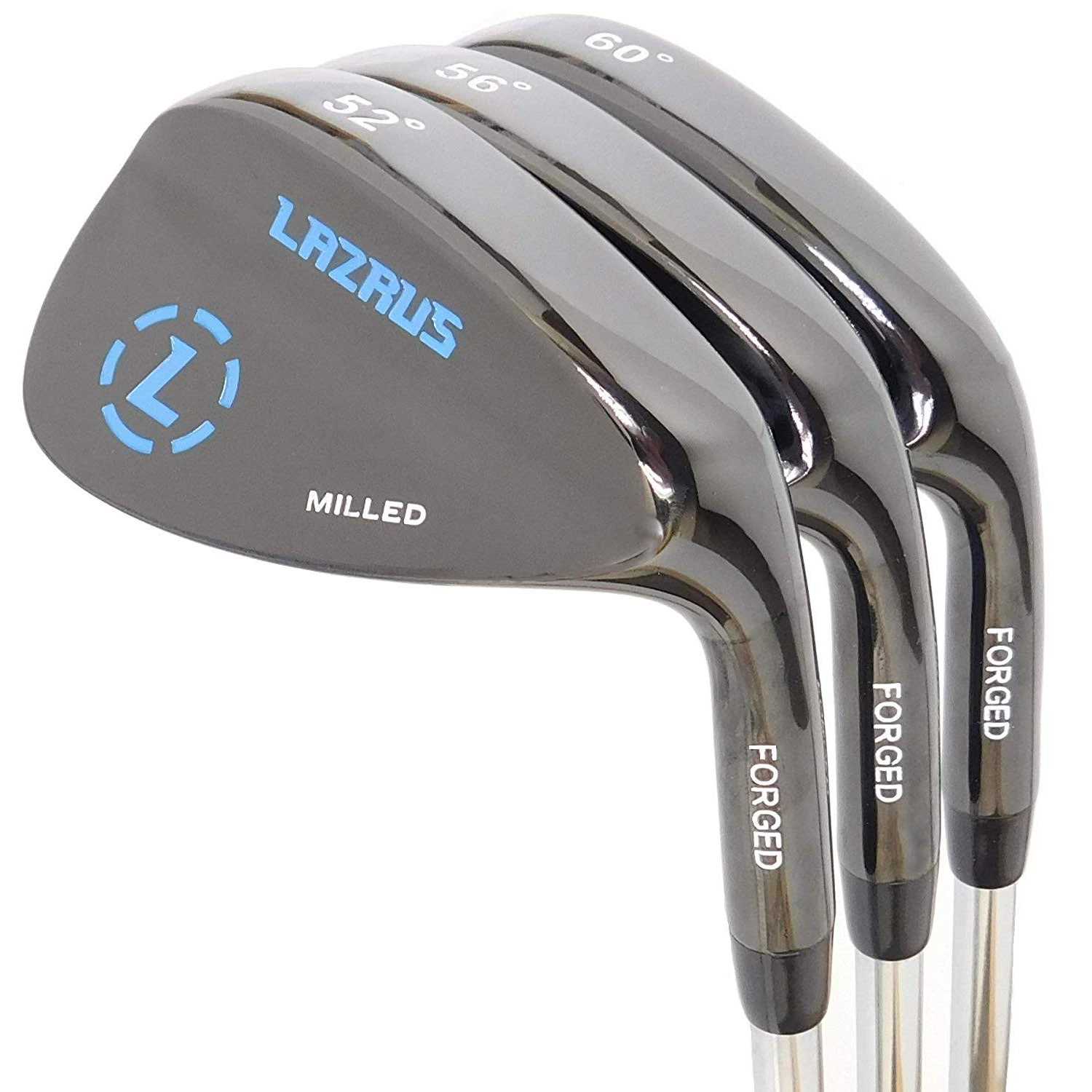 LAZRUS Premium Forged Golf Wedge Set for Men 52 56 60 Degree Golf ...