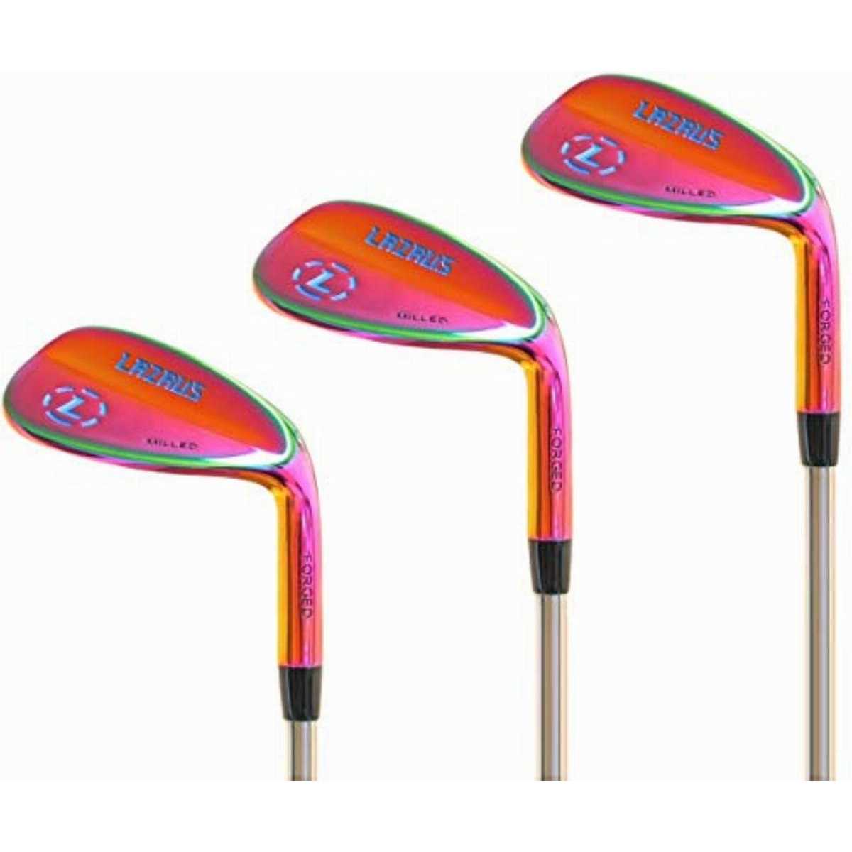 LAZRUS Premium Forged Golf Wedge Set for Men 52 56 60 Degree Golf ...