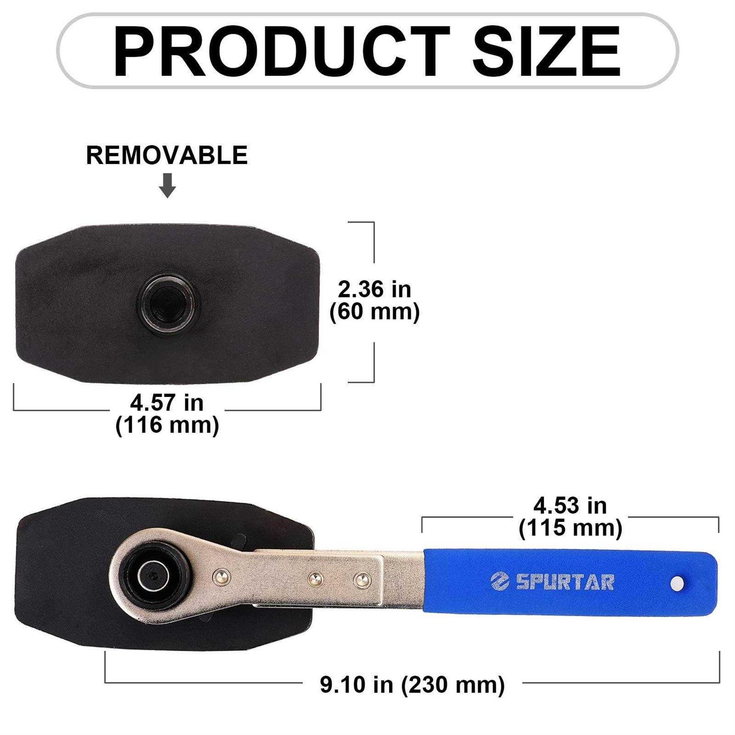 Spurtar Brake Caliper Press Tool Brake Caliper Tool Spreader 4 in 1 ...