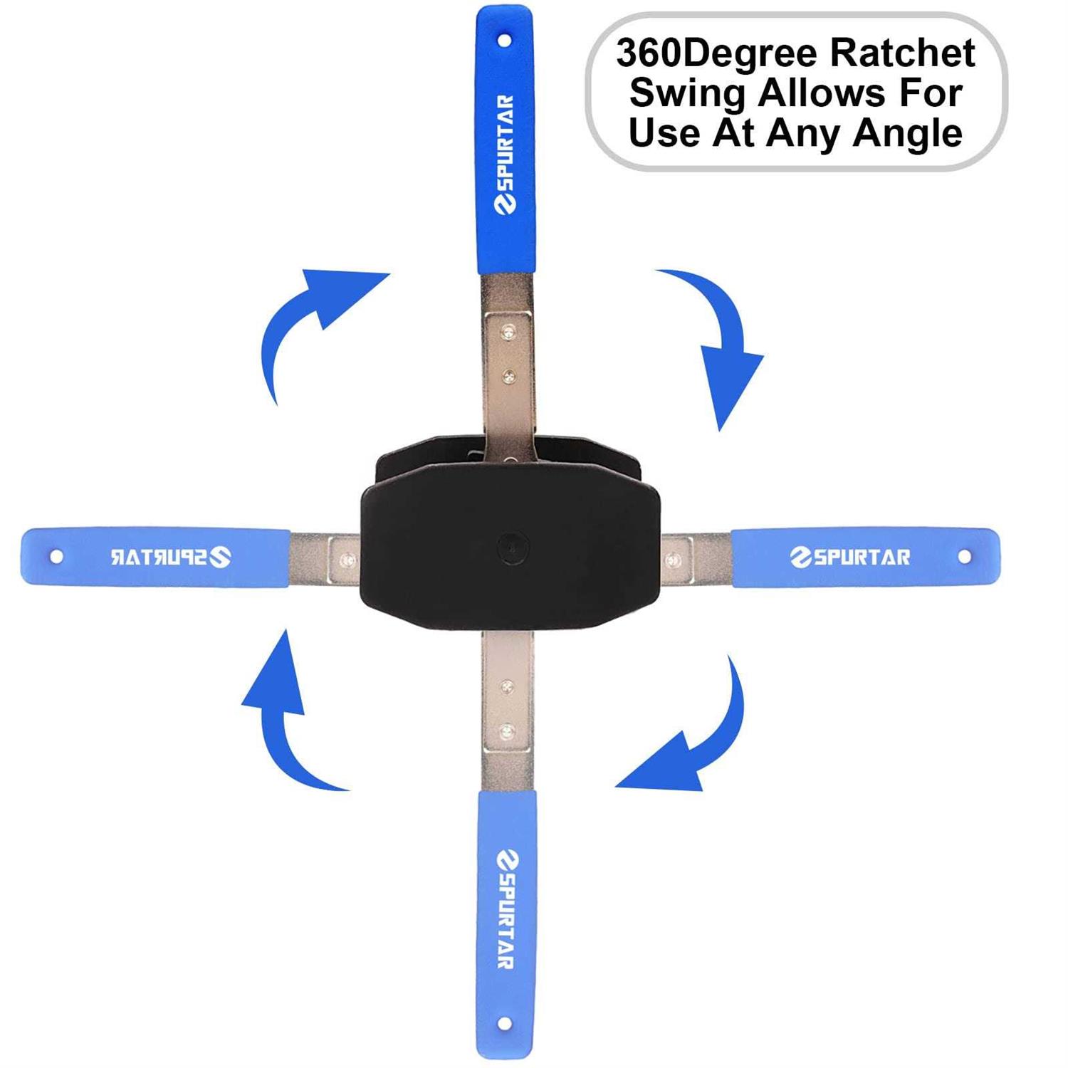 Spurtar Brake Caliper Press Tool Brake Caliper Tool Spreader 4 in 1 ...
