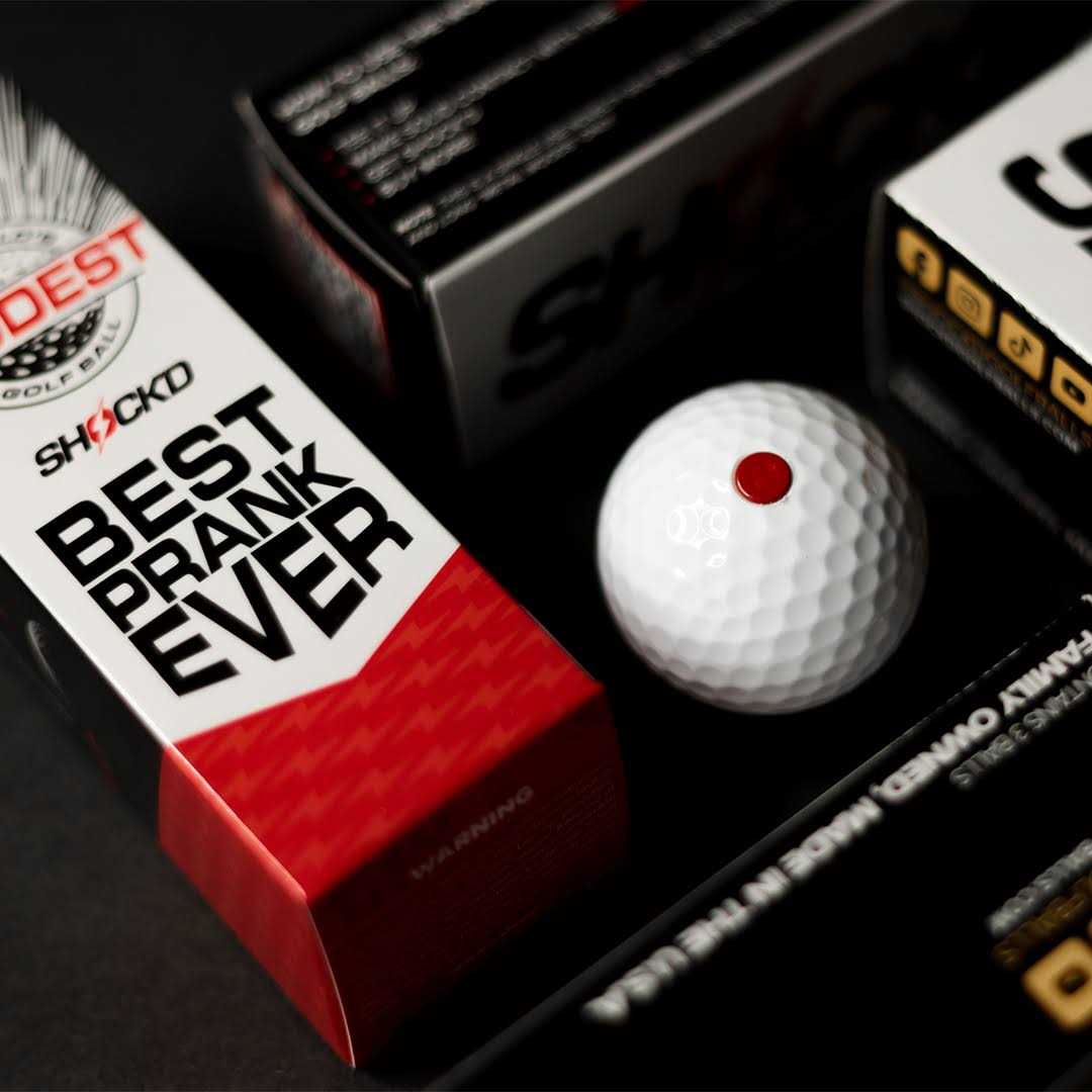 SHOCK'D Golf Balls - Sports Supplies Online Store