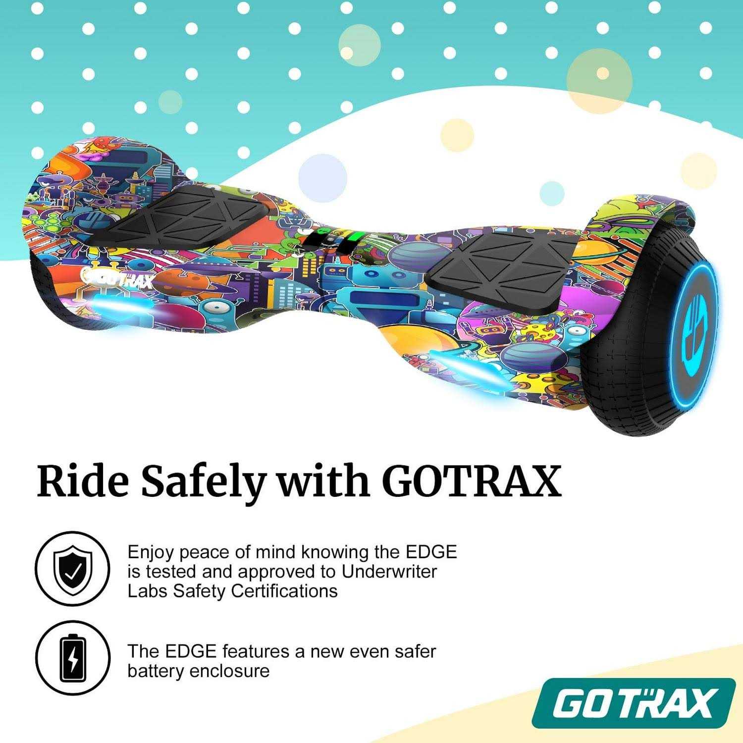 Gotrax Edge Self Balancing Hoverboard - Sports Supplies Online Store