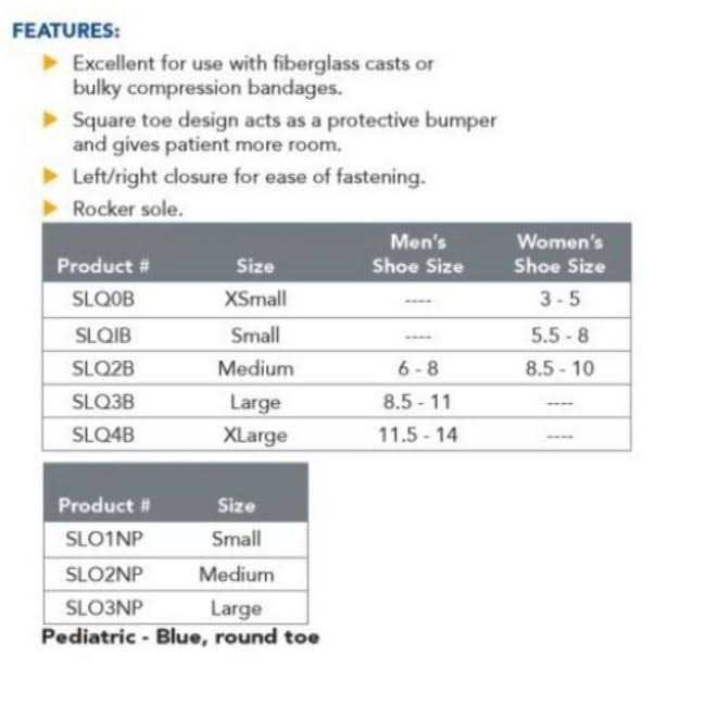 Darco Slimline Adult Cast Boot - Sports Supplies Online Store