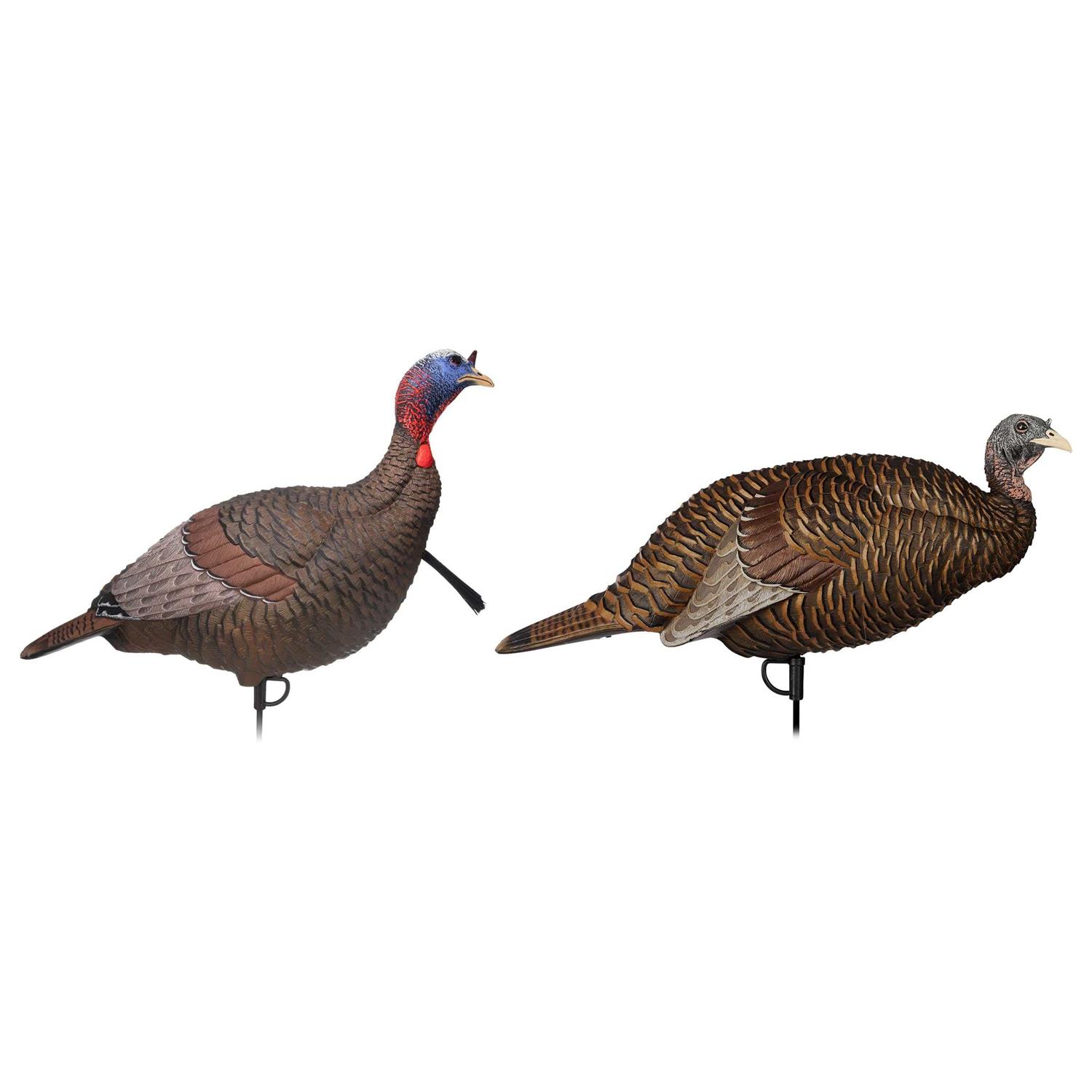 flextone Thunder Jake And Thunder Chick Breeder Hen Turkey Decoy Combo ...