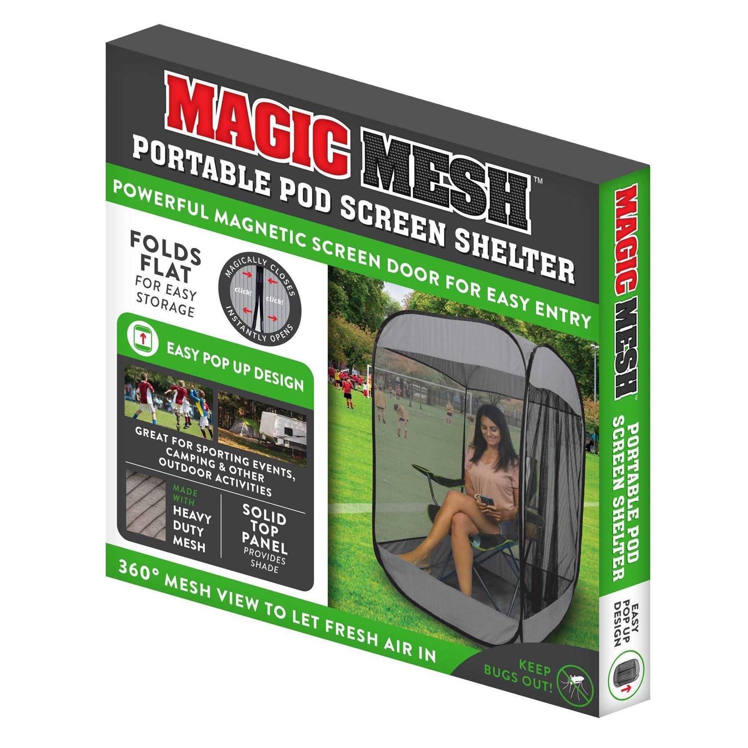 Magic Mesh Personal Portable Pod Modular Design Magnetic Door Panel ...