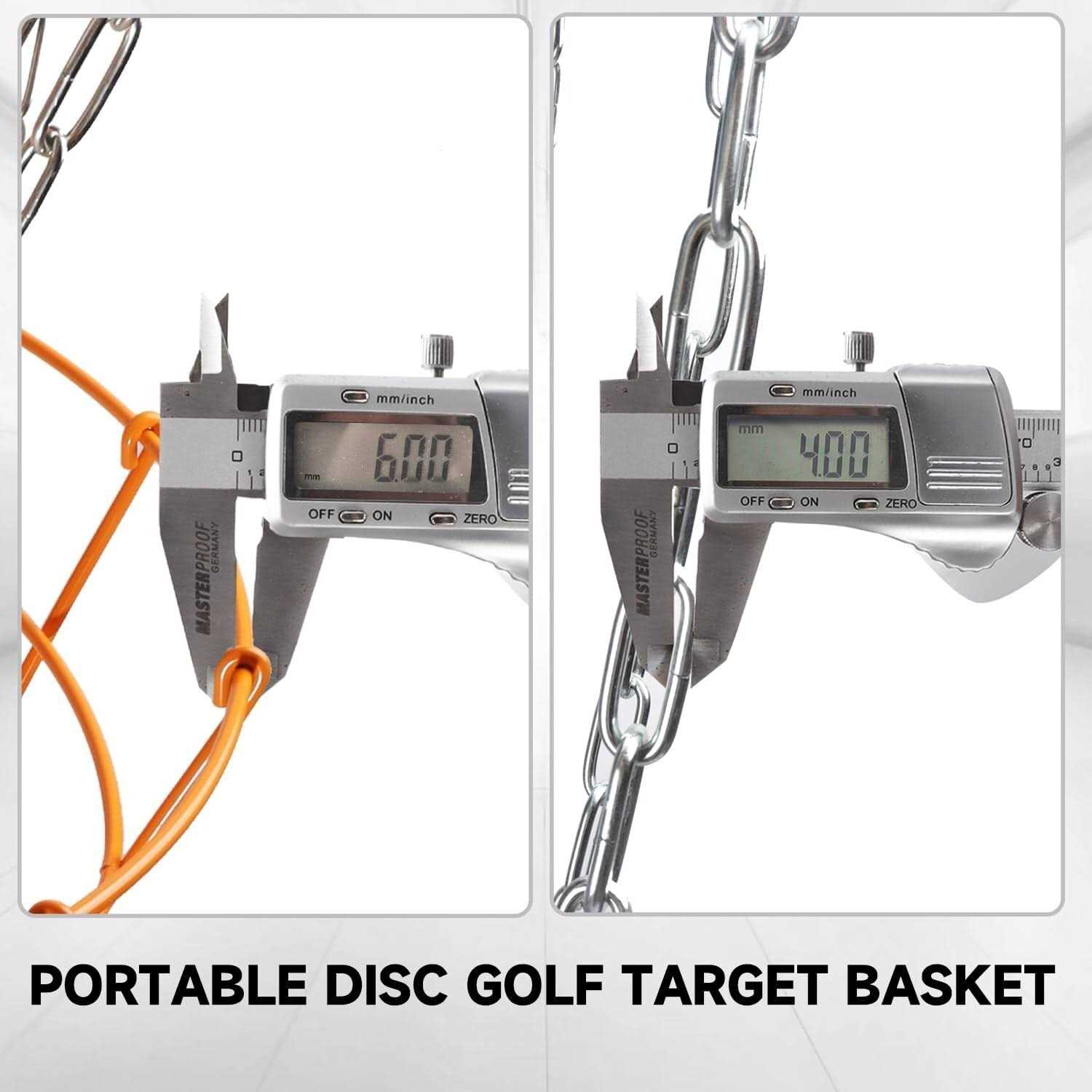 GSE Games & Sports Expert GSE Portable 12-Chain Disc Golf Targets ...