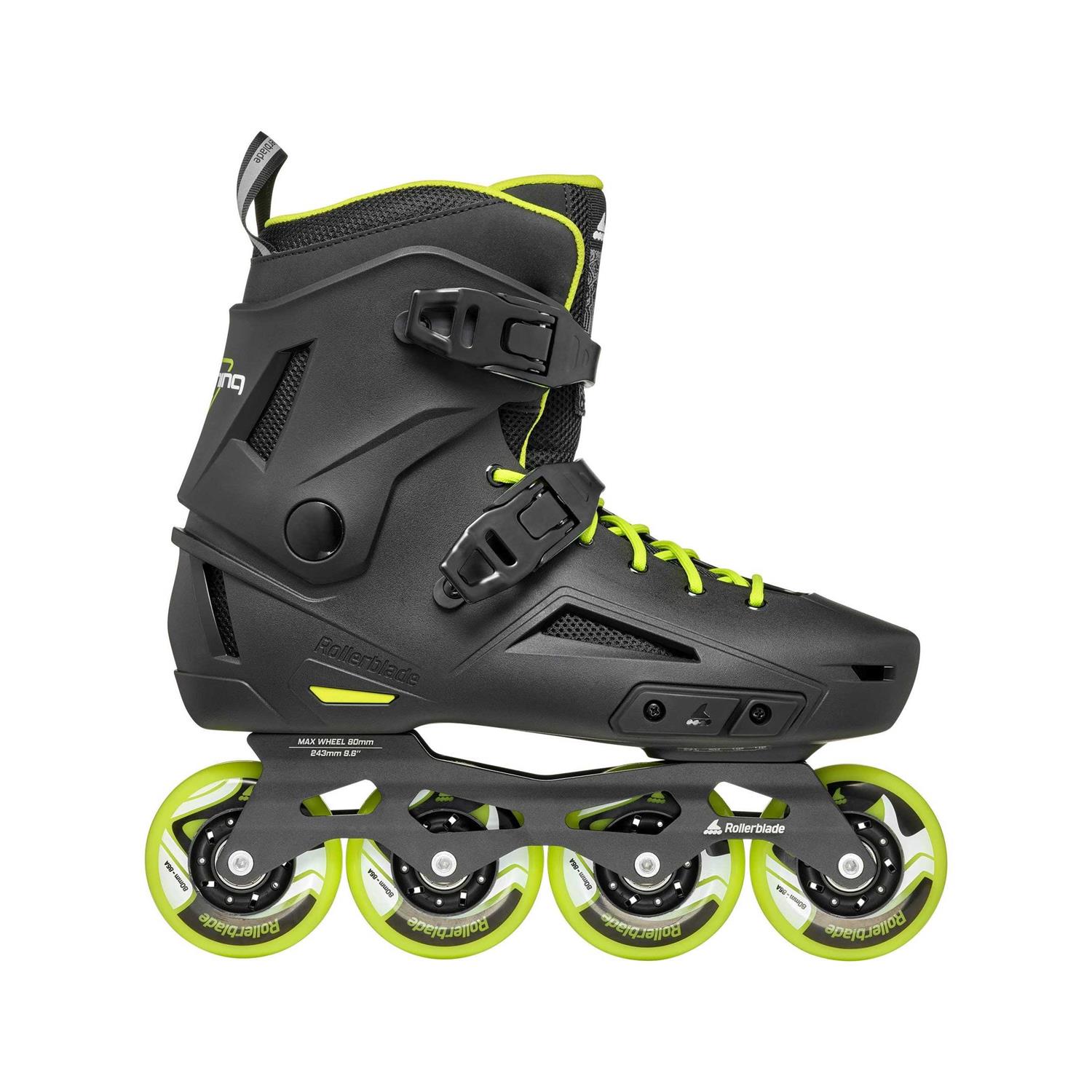Rollerblade Lightning Black/Lime Inline Skates - Sports Supplies Online ...