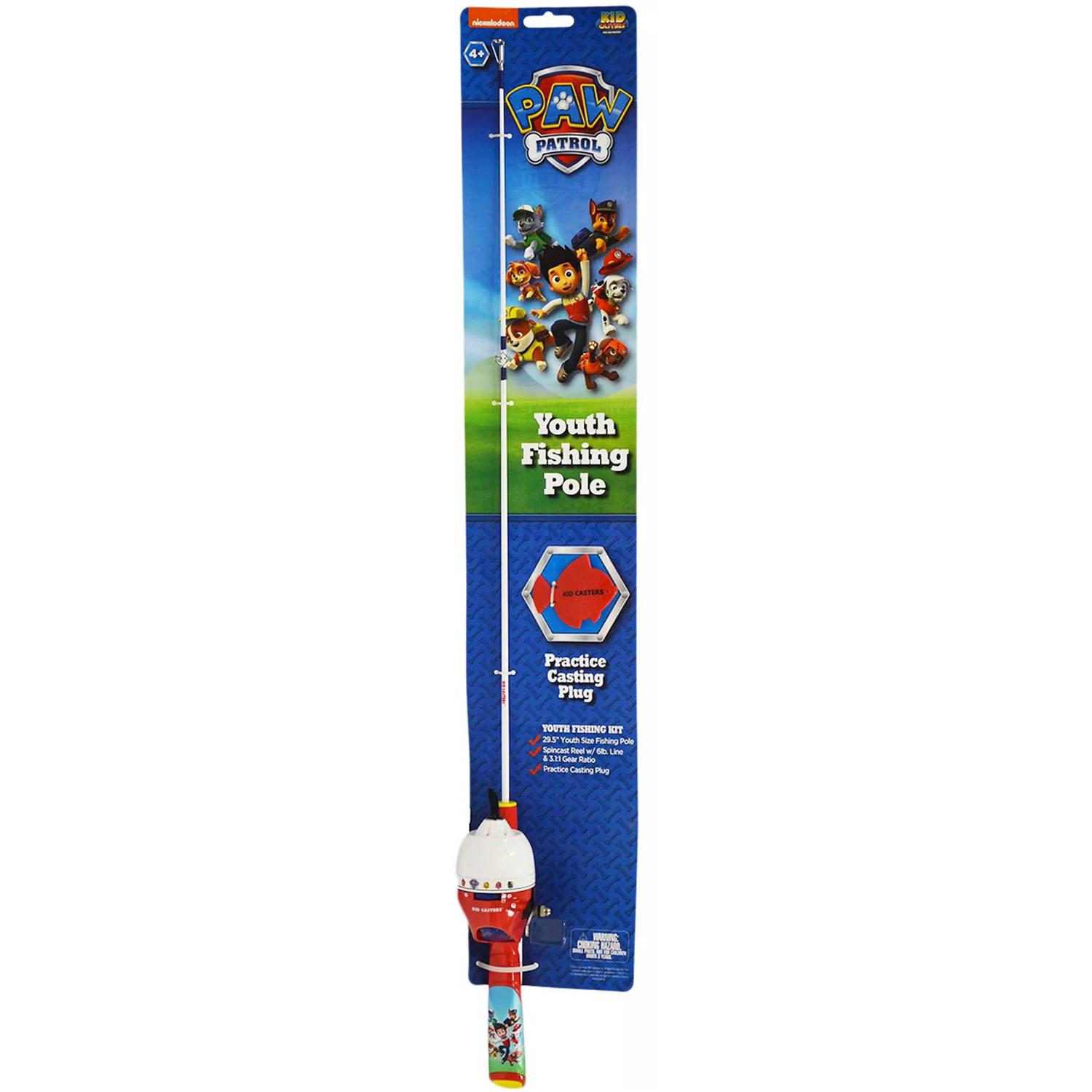 Kid Casters Paw Patrol Youth Fishing Kit - Sports Supplies Online Store