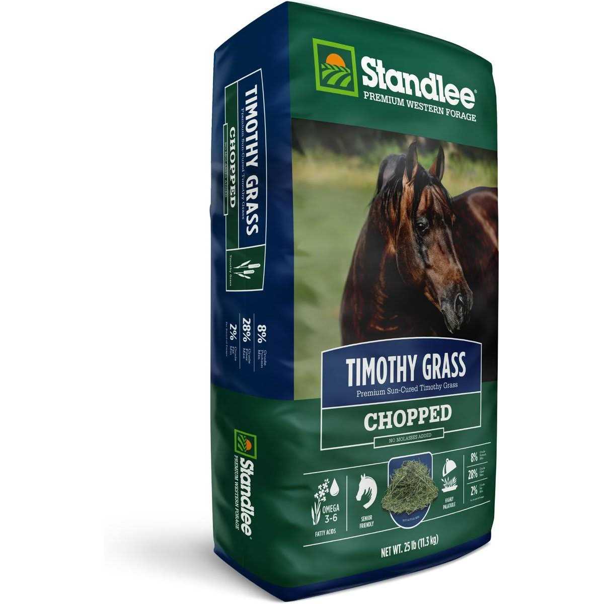 Standlee Premium Western Forage Premium Timothy Grass Chopped Hay Horse ...