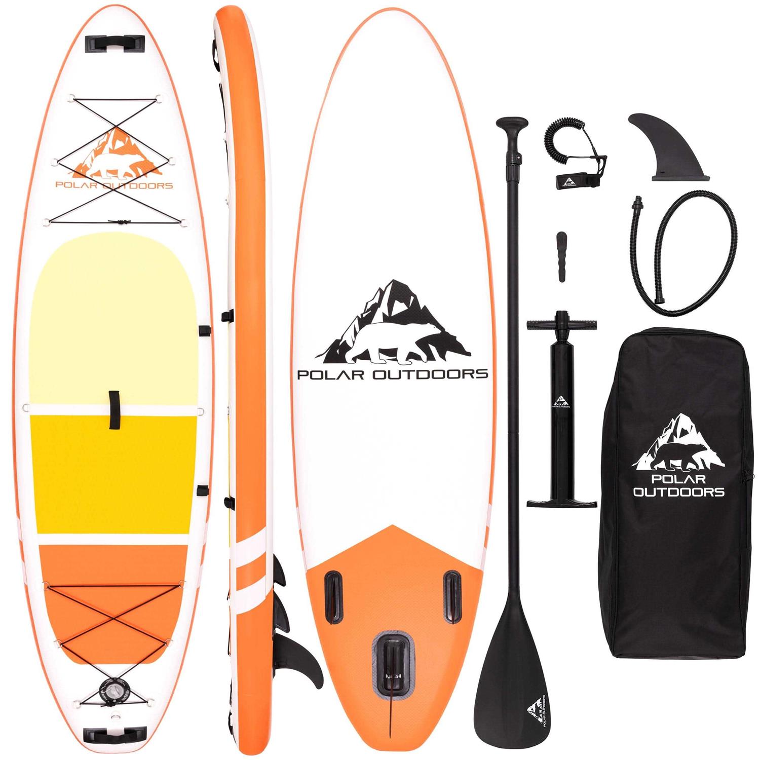 Roc Inflatable Stand Up Paddle Board with Premium sup Accessories ...
