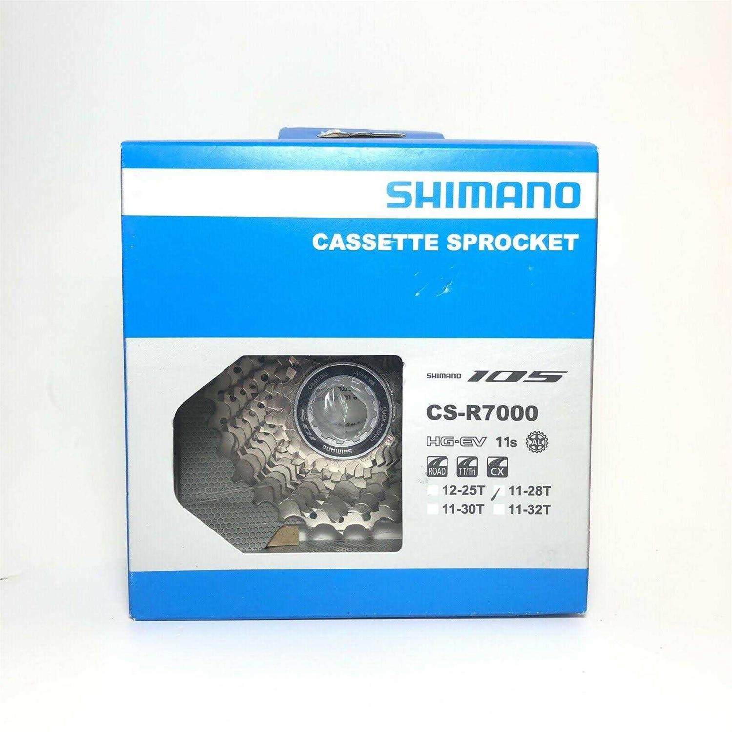 Shimano 105 11-Speed CS-R7000 Cassette - Sports Supplies Online Store
