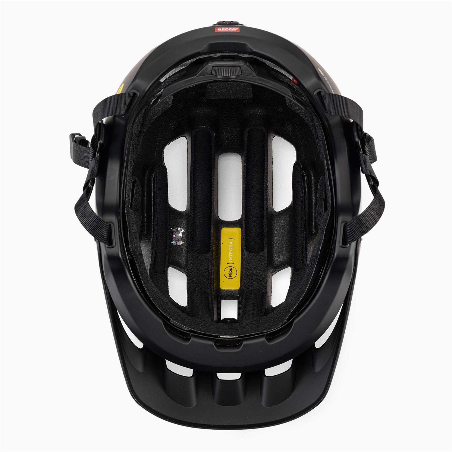 POC Tectal Race MIPS Helmet Uranium Black/Hydrogen White Matt - Sports Supplies Online Store