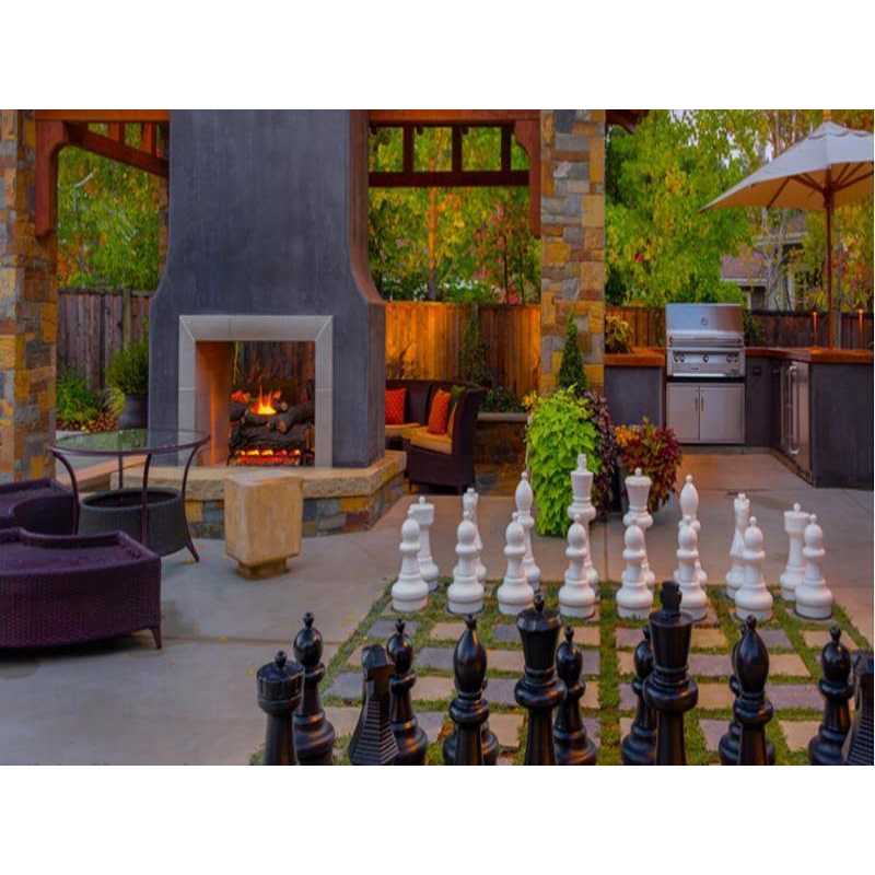 MegaChess 25 Inch Plastic Giant Chess Set - Sports Supplies Online Store