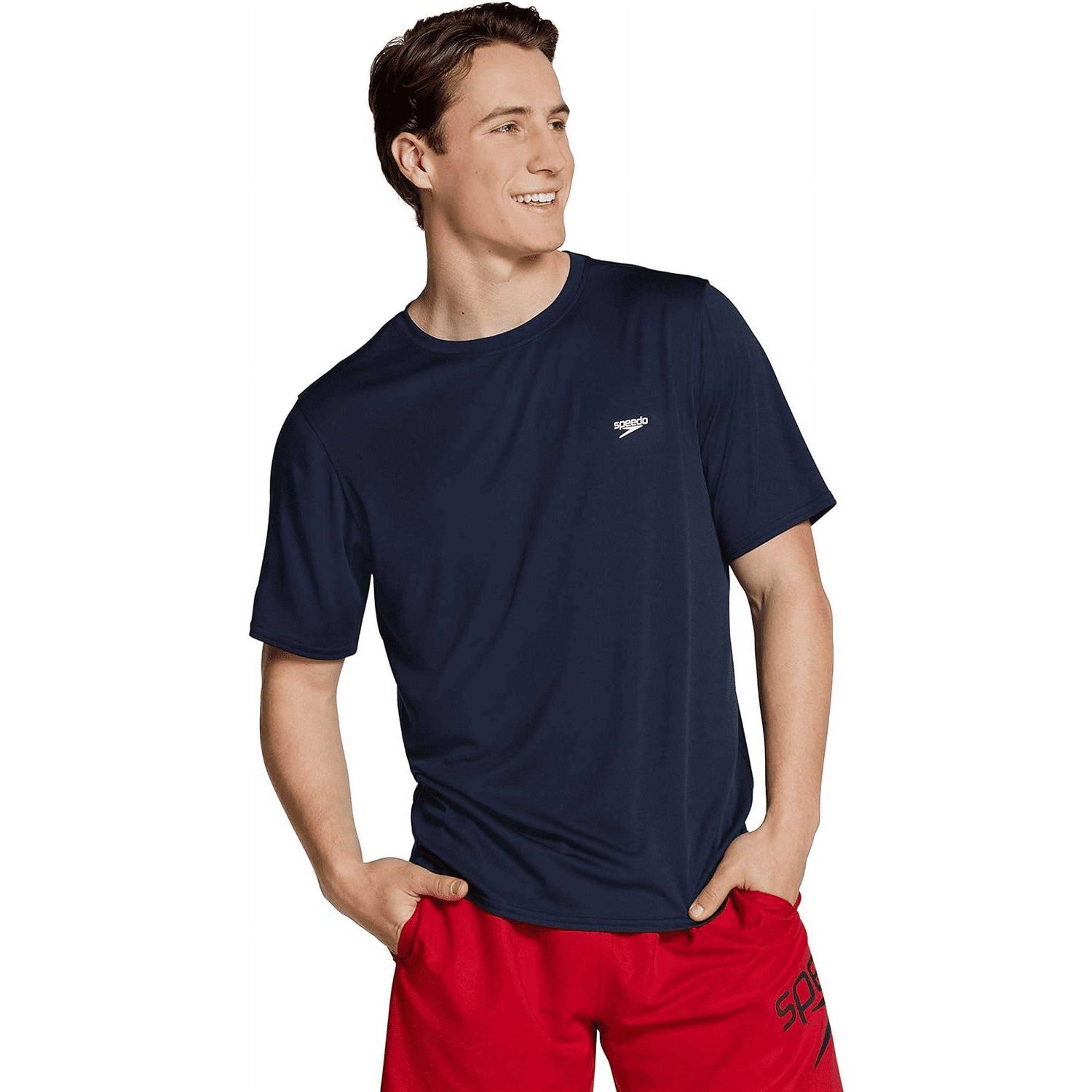 Speedo Men's Rash Guard Swim Shirt - Sports Supplies Online Store