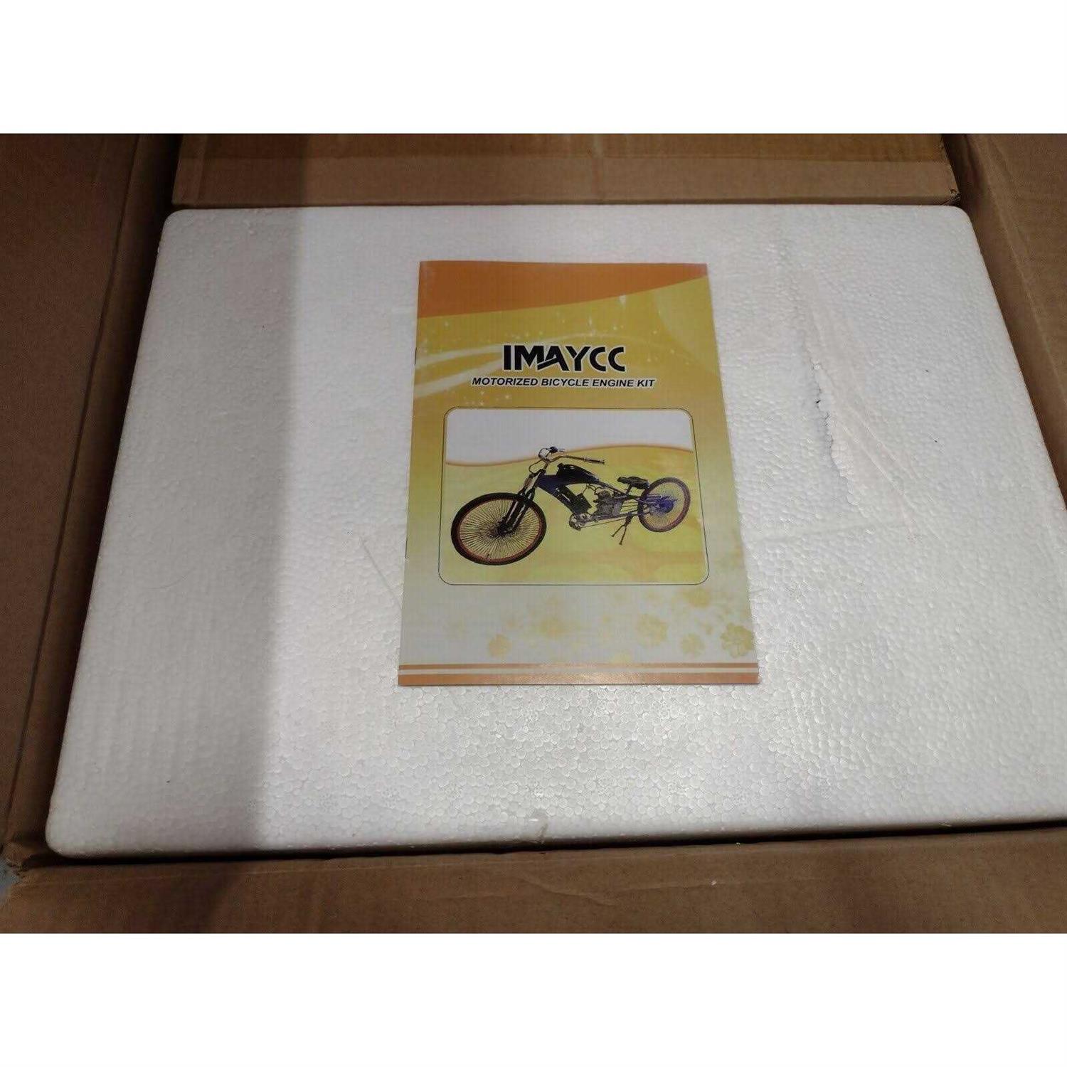 IMAYCC 80cc Bicycle Engine Kit Bike Motor Kit with Wired Digital ...