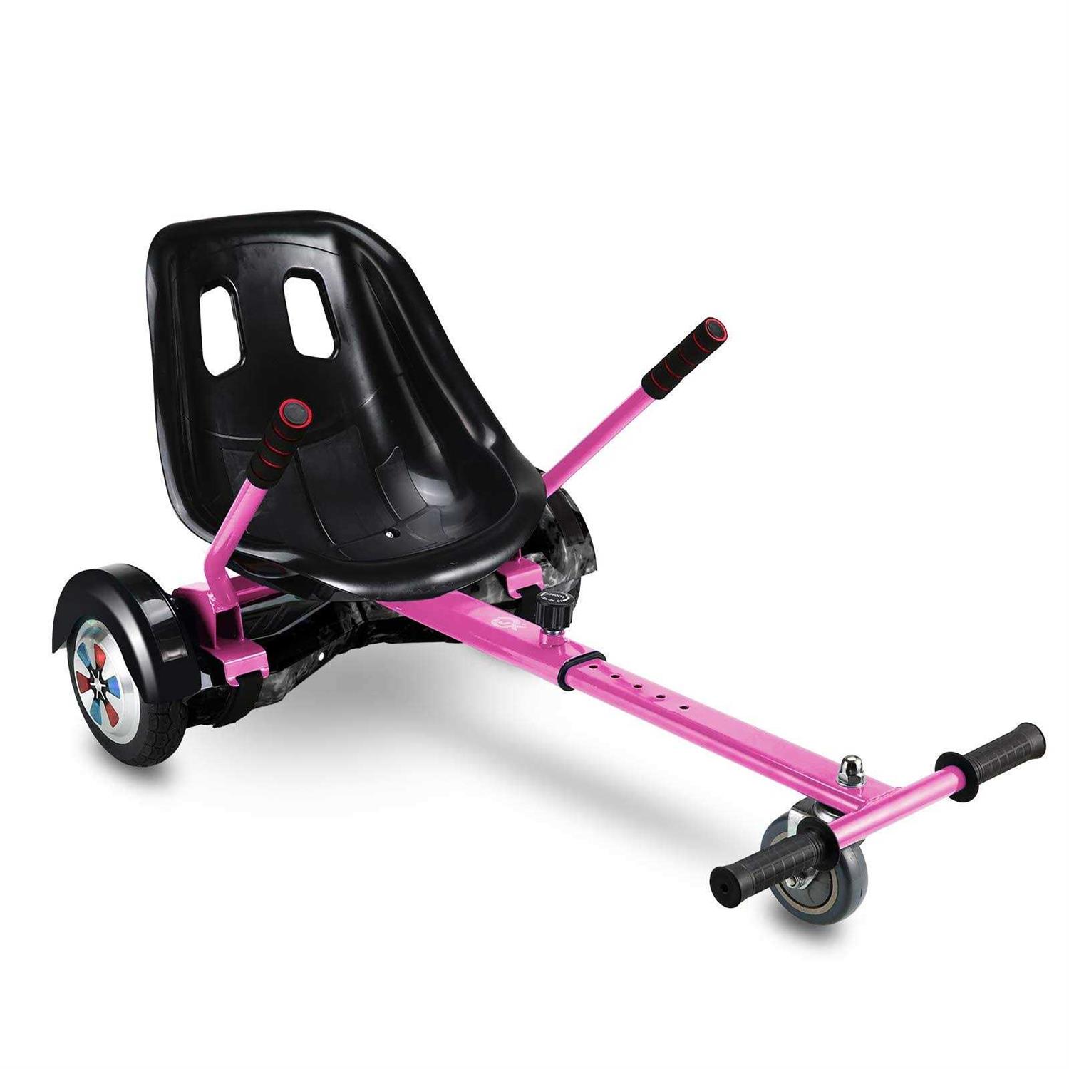 LJX Hoverboard Seat Attachment Go Kart Hoverboard Accessories for 6.5 ...