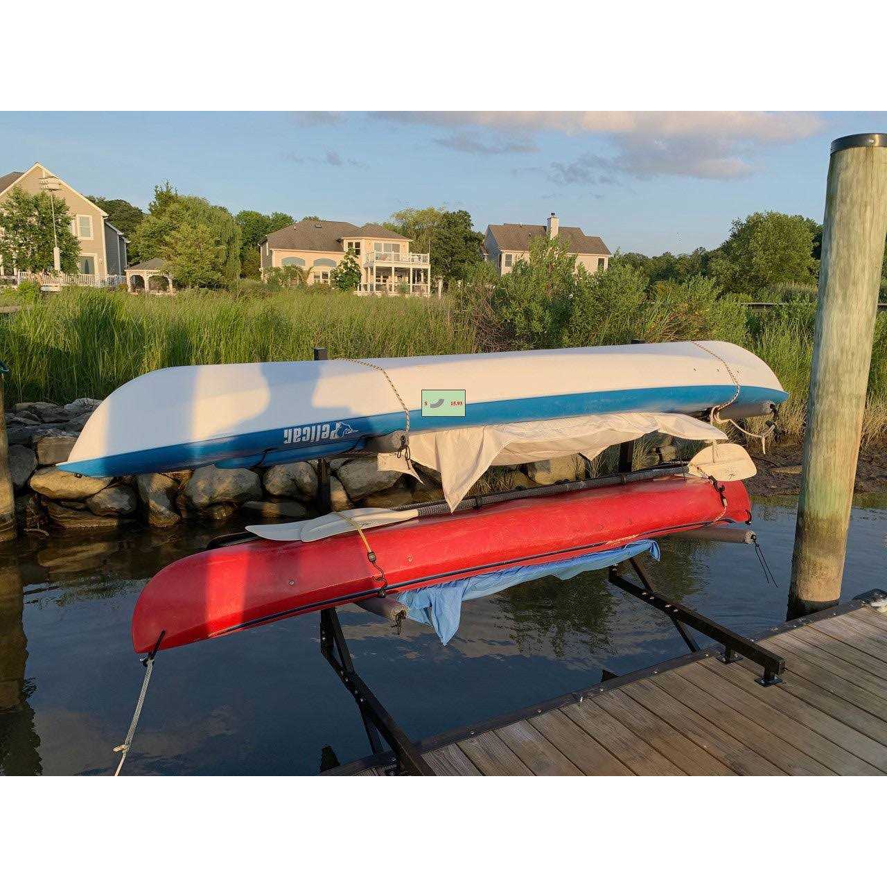 Storeyourboard Kayak Dock Storage Rack Outdoor Over The Water Mount ...