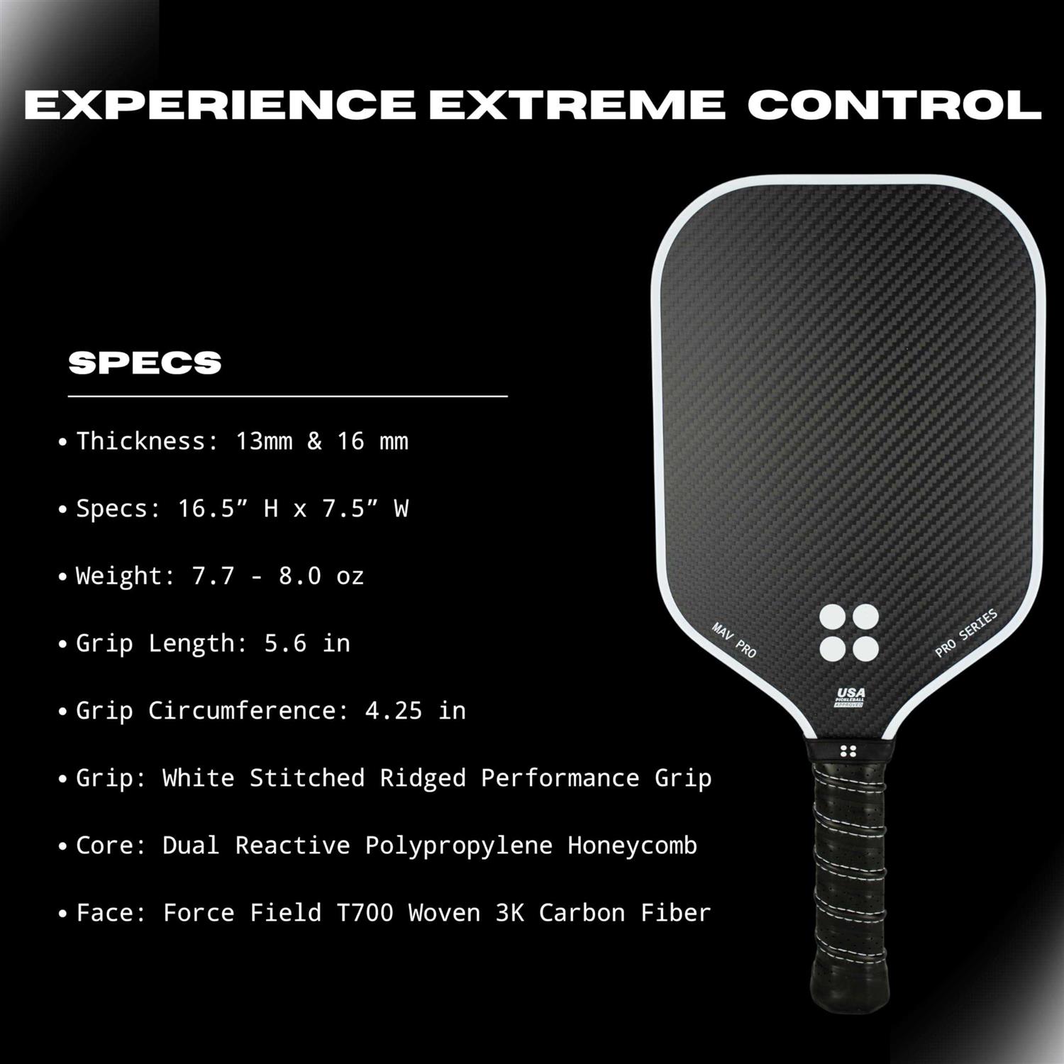 Holbrook Mav Pro Pickleball Paddle - Sports Supplies Online Store