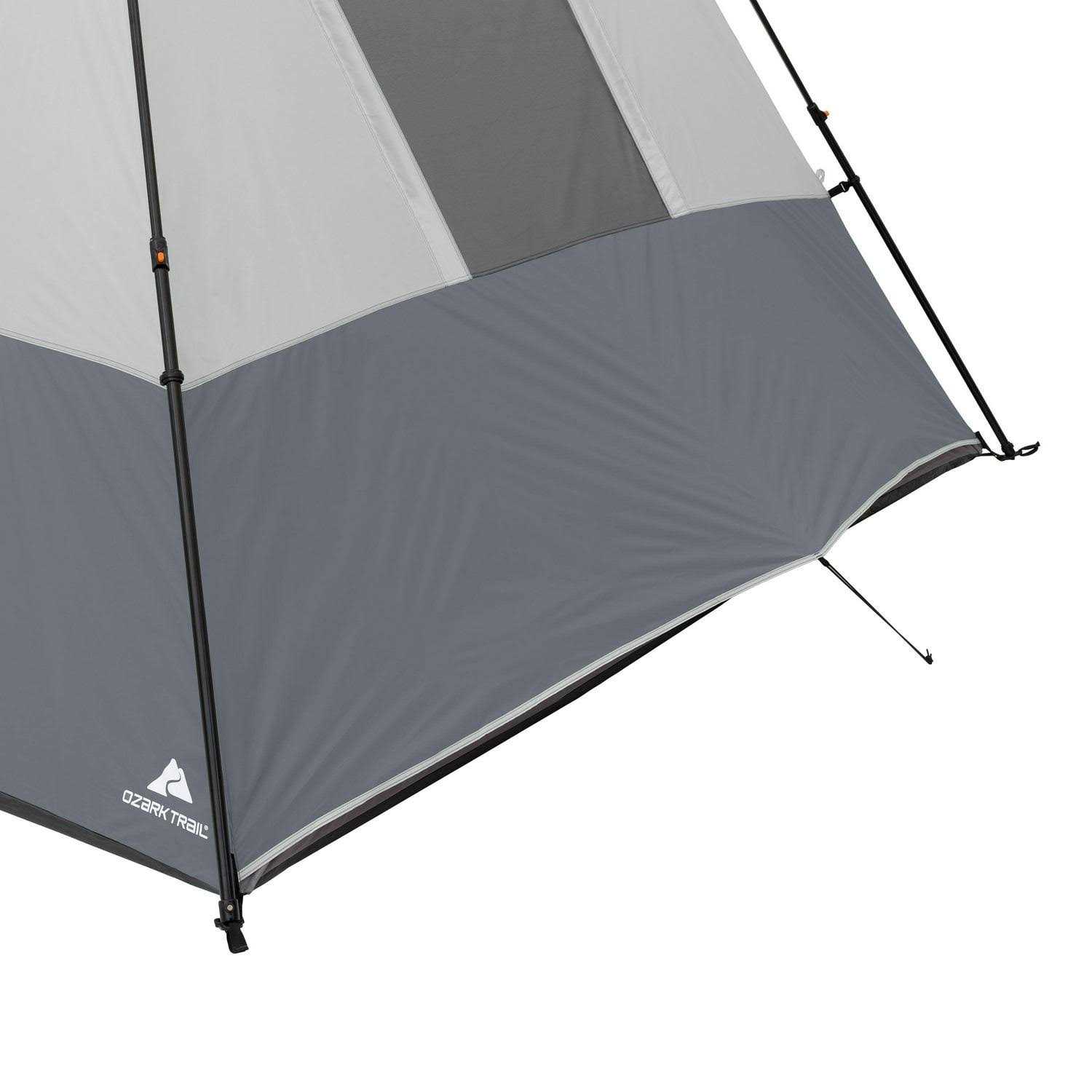 Ozark Trail 9' 6-Person Instant Cabin Tent with LED - Sports Supplies Online Store