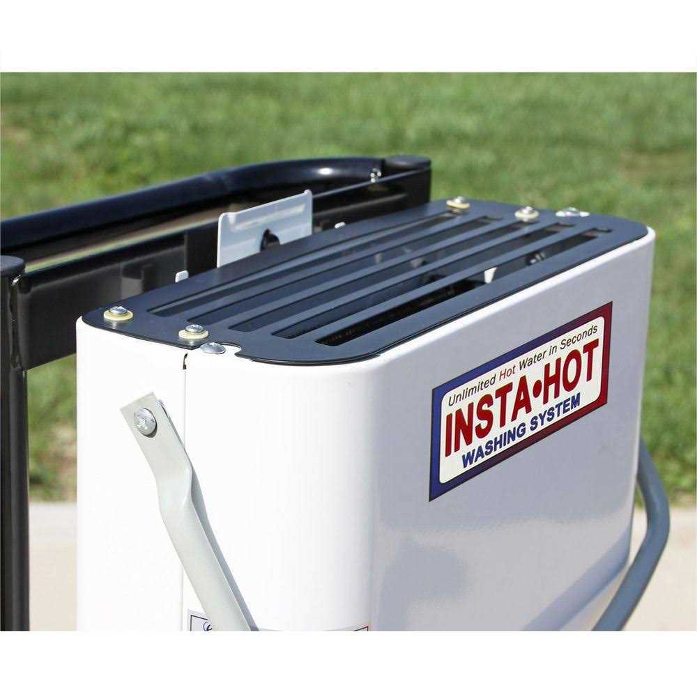 Insta-Hot Original Portable Equine Washing System with Cart - Sports ...