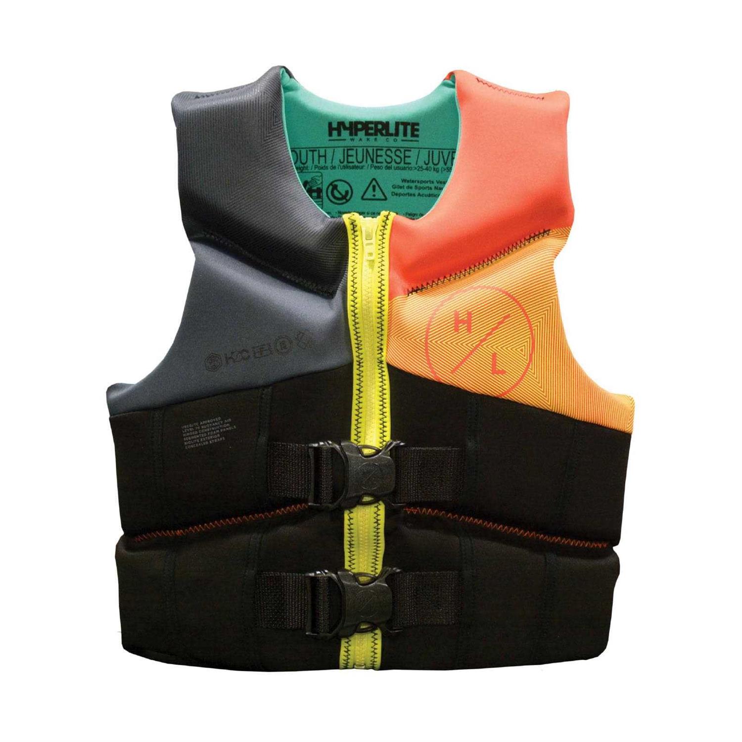 HyperLite Elite Kids Life Jacket US Coast Guard Approved - Sports ...