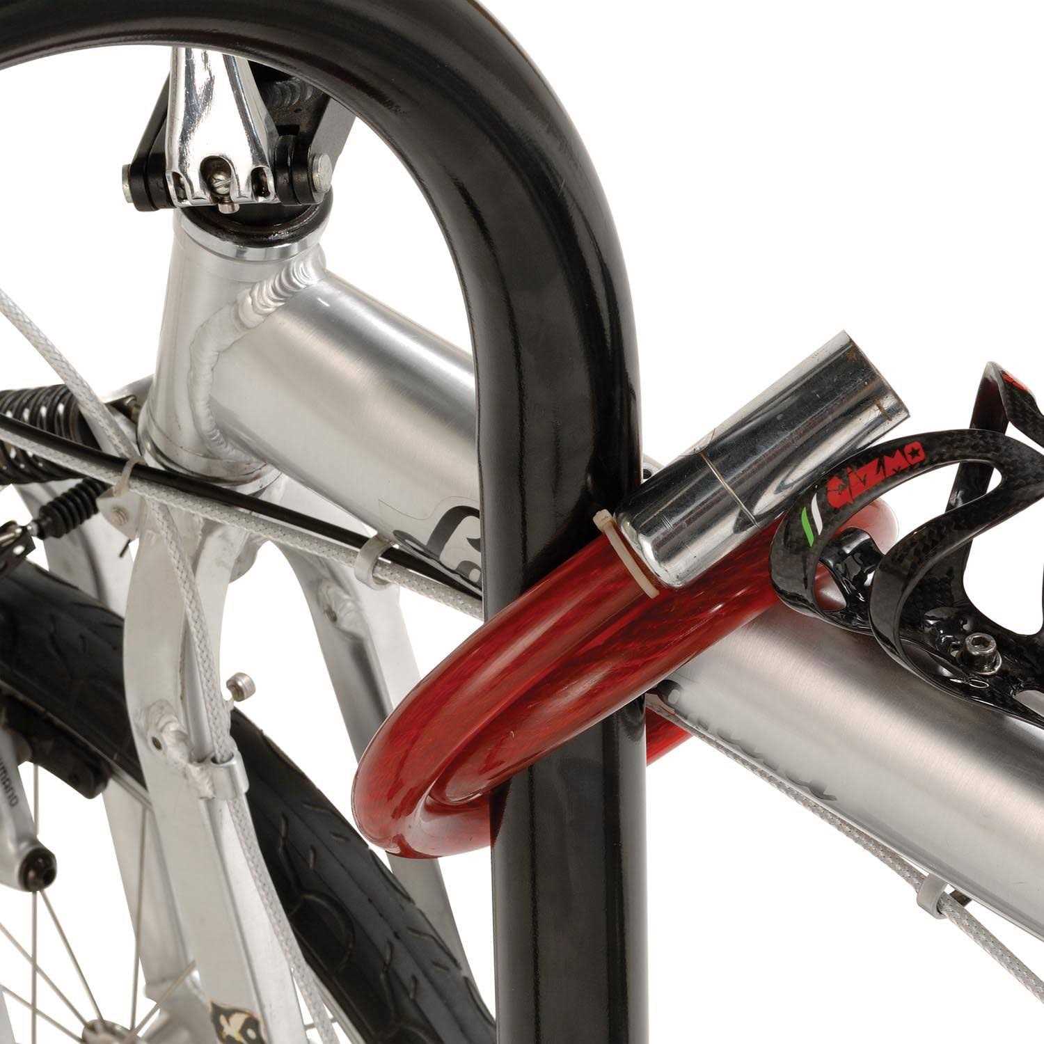 Global Industrial 442804MBK 2-Bike U-Rack Bike Rack - Sports Supplies ...