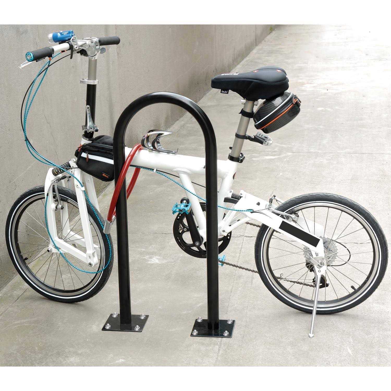 Global Industrial 442804MBK 2-Bike U-Rack Bike Rack - Sports Supplies ...