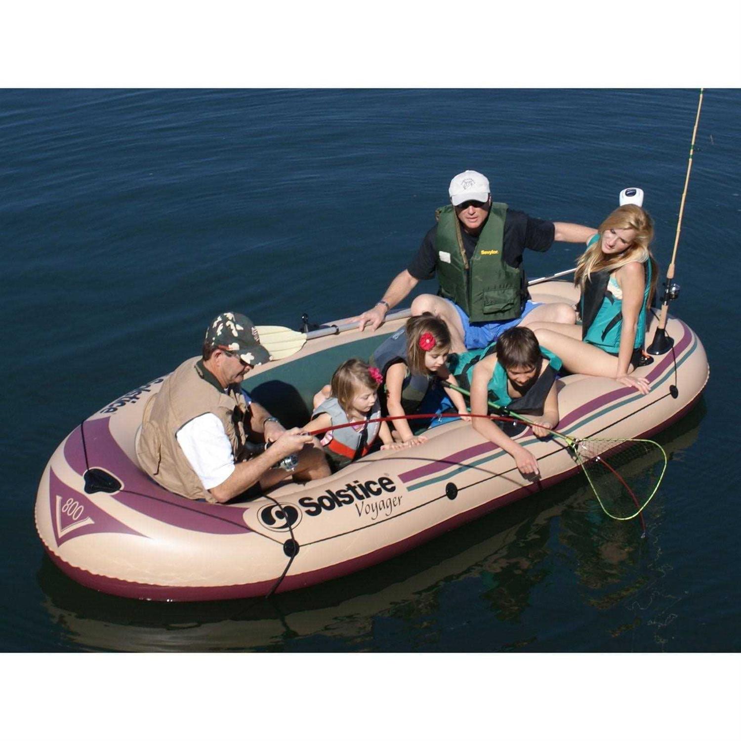 Solstice Voyager 6-Person Inflatable Boat - Sports Supplies Online Store