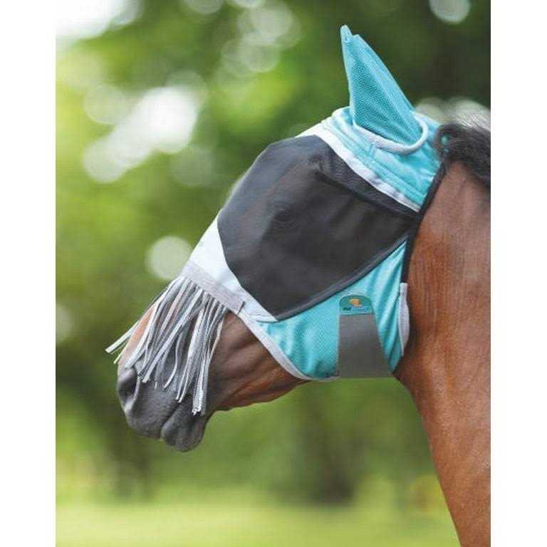 Shires Deluxe with Ears Nose Fly Mask - Sports Supplies Online Store