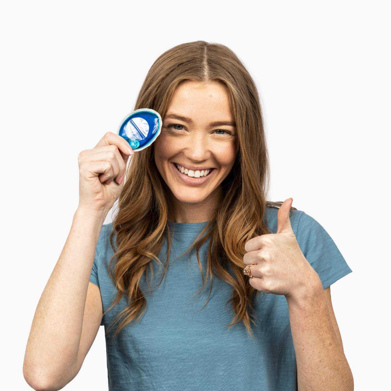 Eye Press Self Heating Eye Compress and Lid Wipes, Stye Treatment, Dry ...