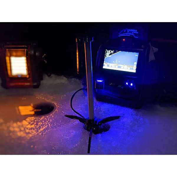 Summit Fishing Equipment Summit Transducer Pole with Ice Mount Combo ...