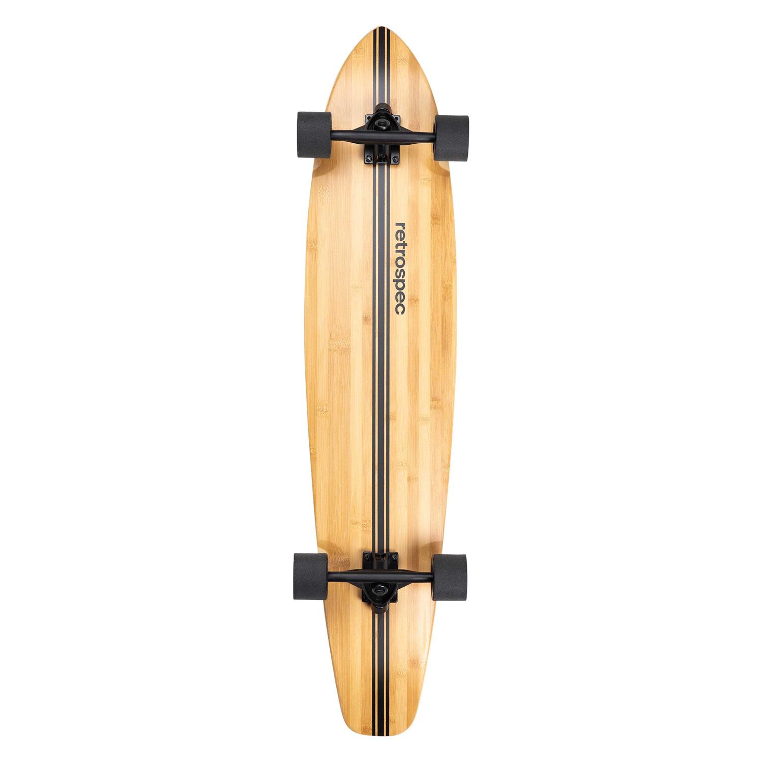 Retrospec Zed Bamboo Longboard Skateboard Complete Cruiser - Sports ...