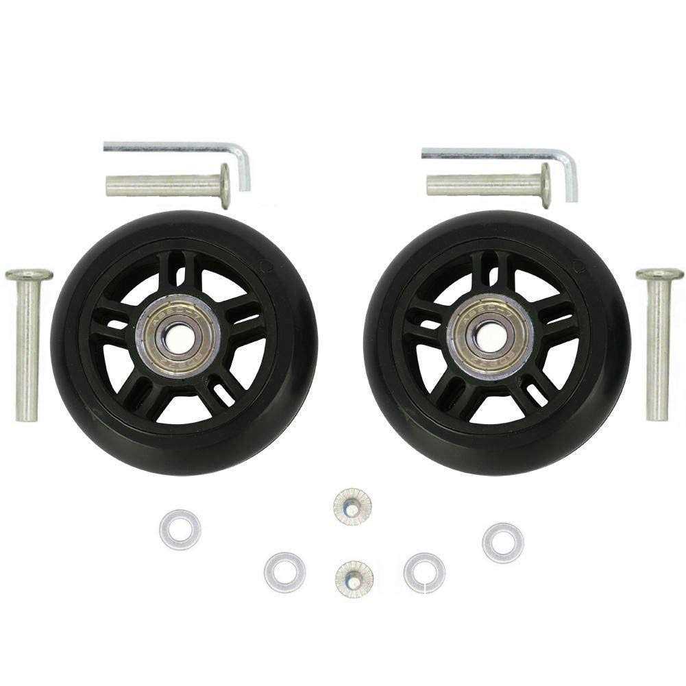 Oro 1 Pair Luggage Wheels Replacement Case Wheels with 8Mm Bearings ...