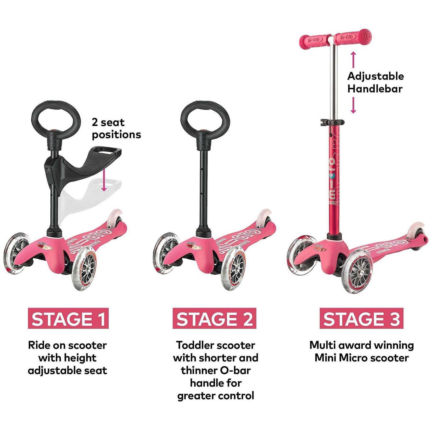 Micro Mini 3in1 Deluxe Scooter - Sports Supplies Online Store
