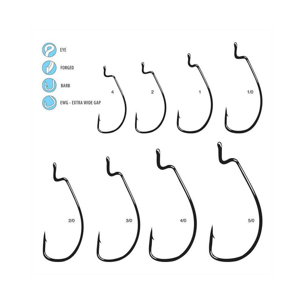 Gamakatsu EWG Offset Worm Hook - Sports Supplies Online Store