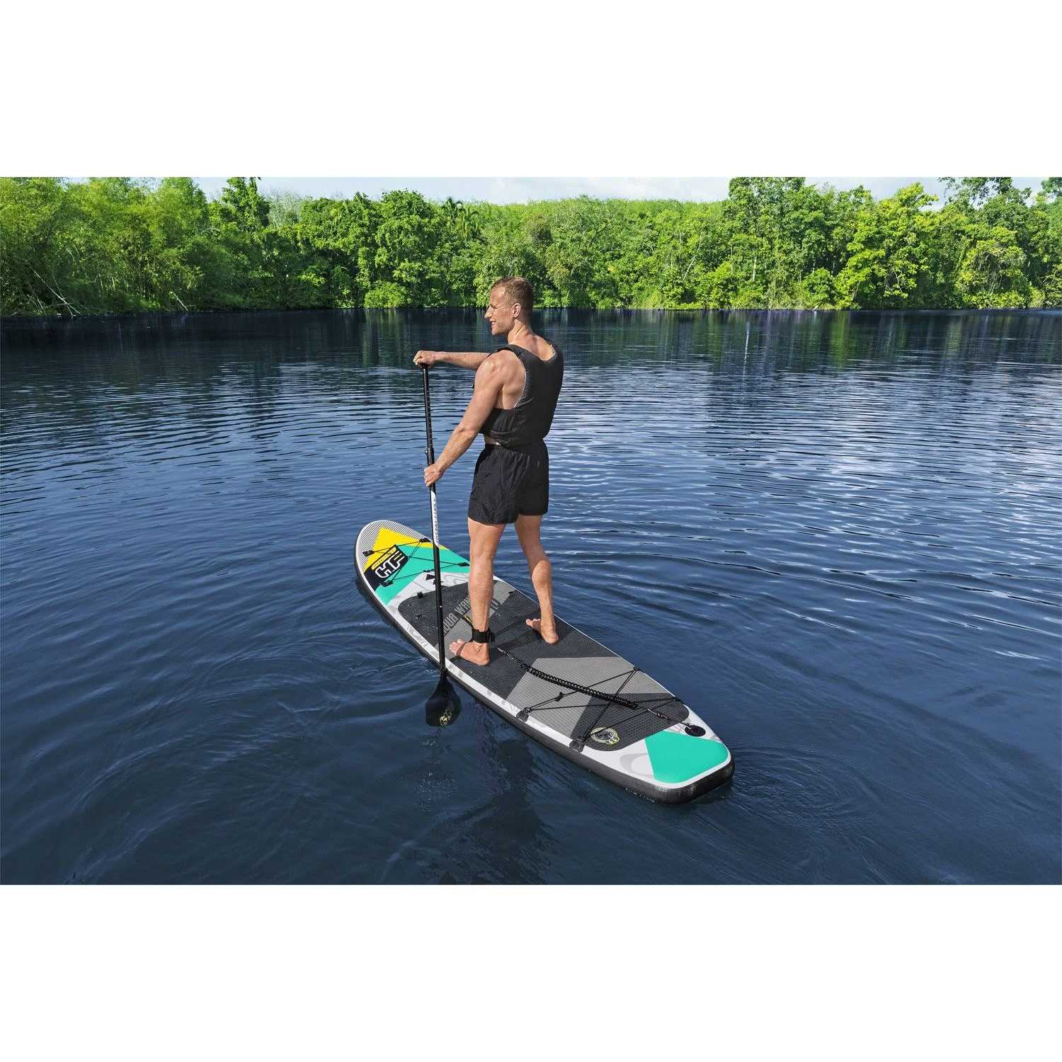 Hydro-Force Aqua Wander TravelTech Convertible Inflatable Stand-Up ...