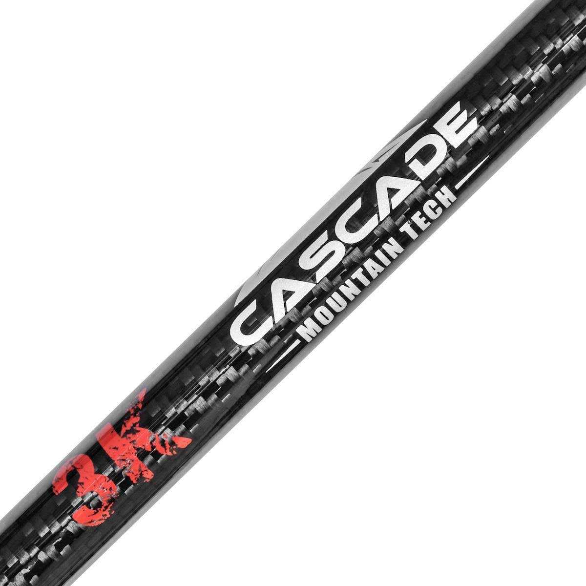 Cascade Mountain Tech Carbon Fiber Quick Lock Trekking Poles - Sports ...