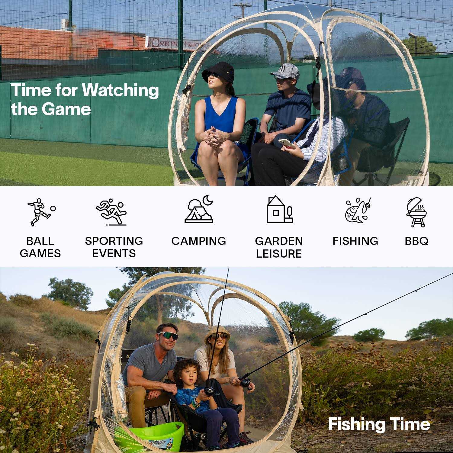 EighteenTek Pop Up Fiberglass Weather Proof Pod 9038 - Sports Supplies ...