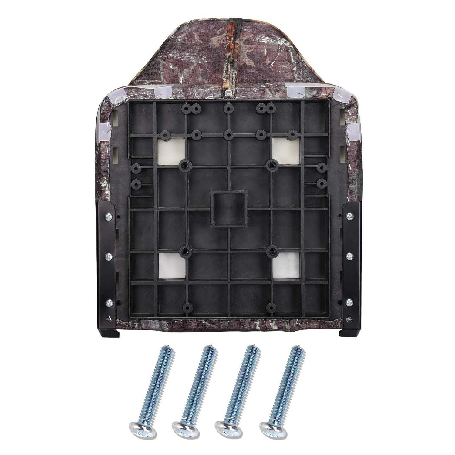 Leader Accessories A Pair of Elite Low/High Back Folding Fishing Boat ...