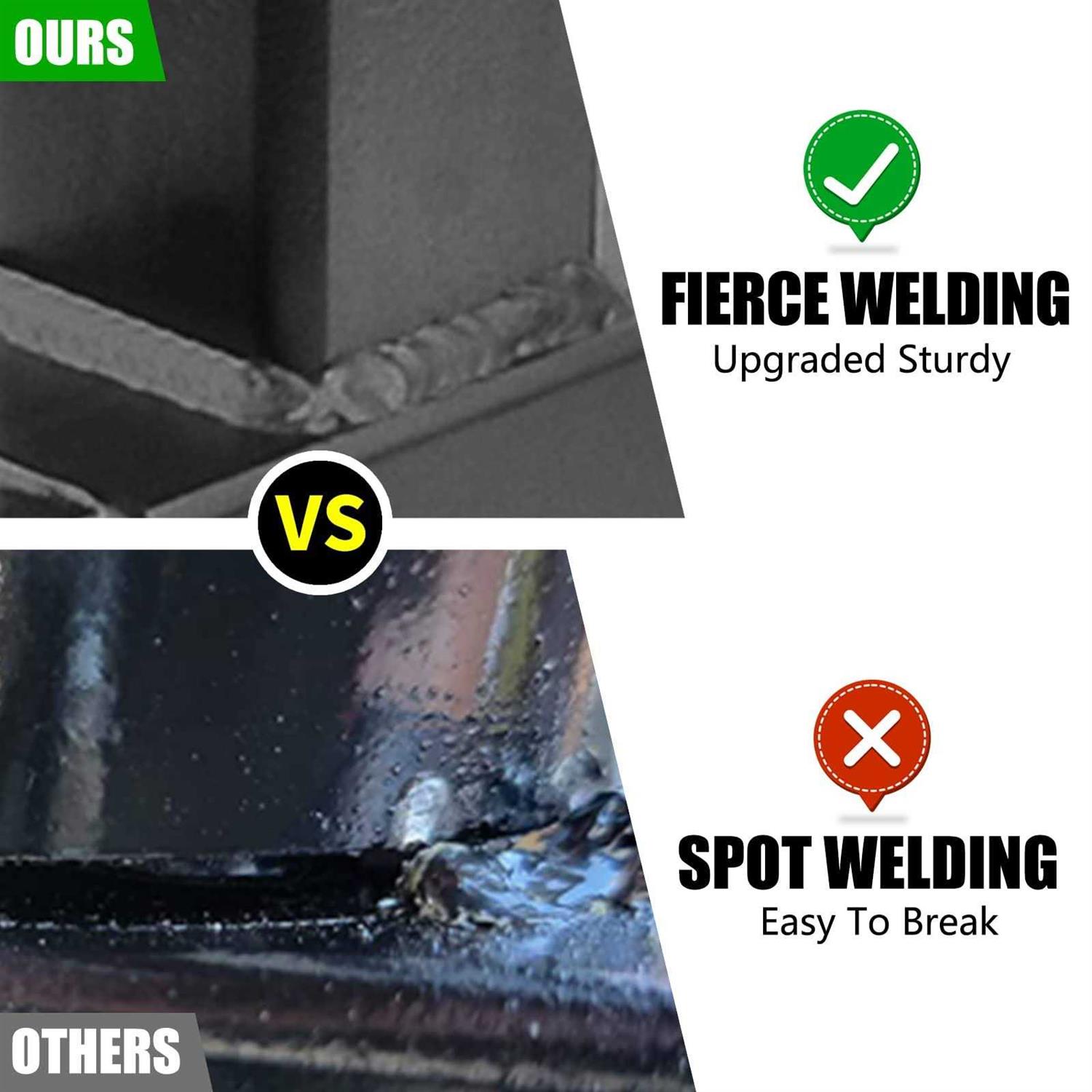 KAIRAY Double Hitch Receiver 2 inch Trailer Dual Hitch Extension Riser ...